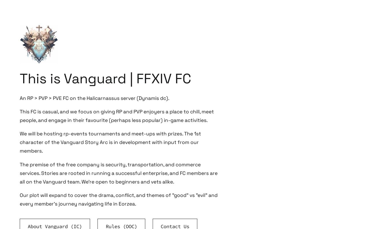 Vanguard ffxiv